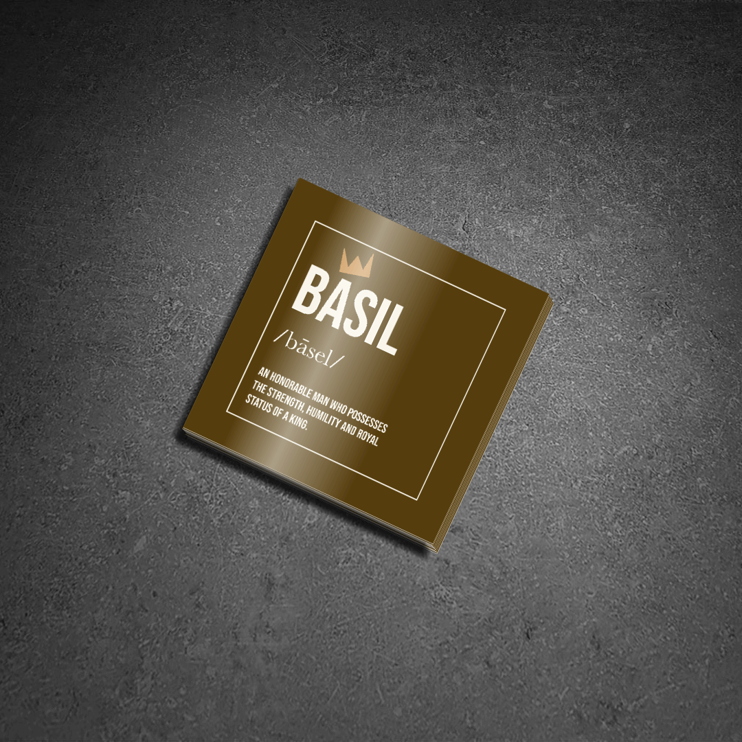 Basil Defined Sticker – Basil and Sage
